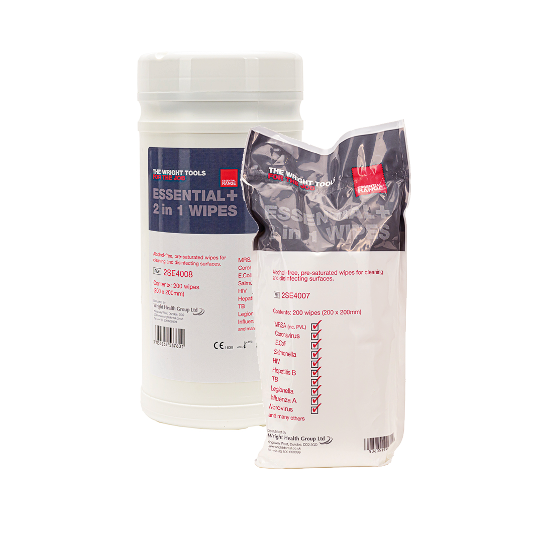 Essential 2in1 Alcohol Free Wipes